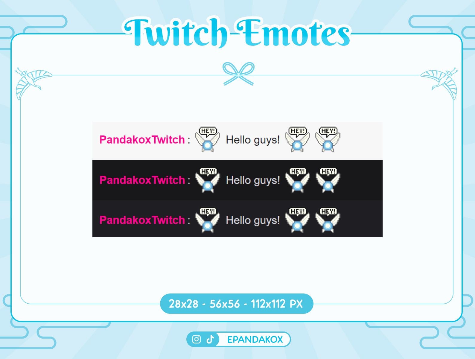 Pixel Attention Emote for Twitch, 8 Bit Emotes, Blue Zelda Emote, Navi ...