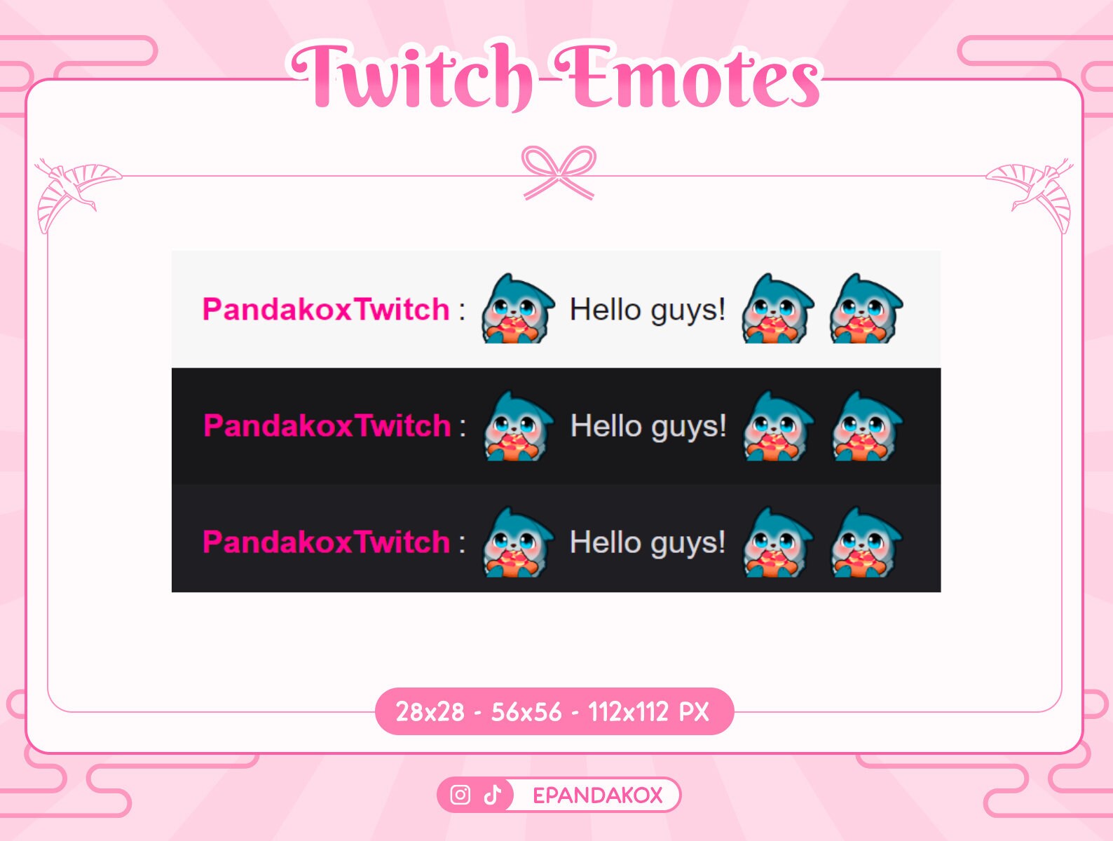 Wolf Eating Emote for Twitch, Wolf Emotes Twitch, Food Emotes, Stream ...