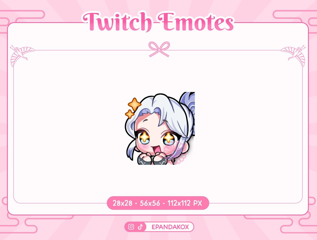 Jett Wow Emote Twitch, Custom Twitch Emotes, Cute Emotes, Valorant ...