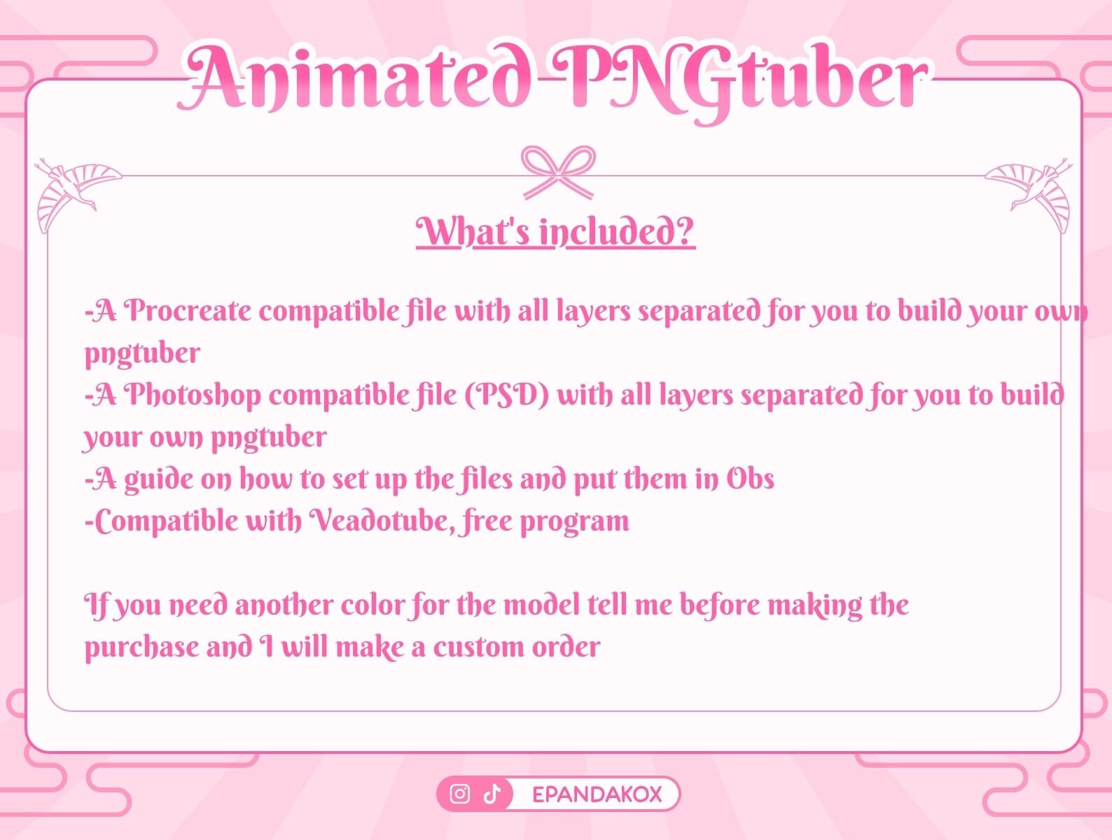 Base Pngtuber Model for Twitch, Draw Your Own Pngtuber, Discord ...