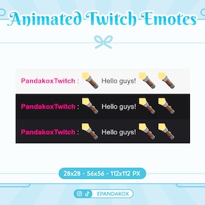 DBD Animated Emotes, Animated Flashlight Emote for Twitch, Emote ...