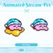 Kirby Animated Pet for Twitch, Animated Sleeping Pet, Boredom Pet ...