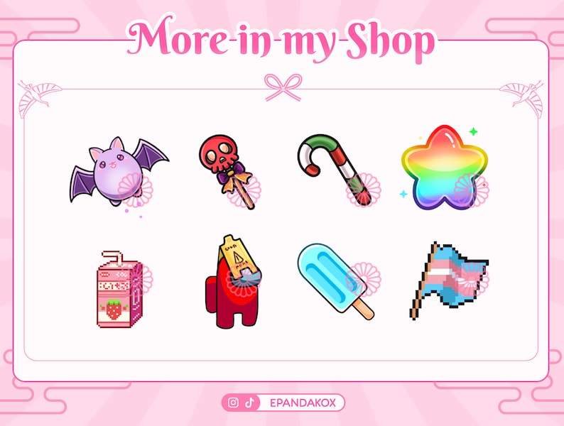 Animated Follow Button for Twitch, Animated Twitch Decoration, Animated ...