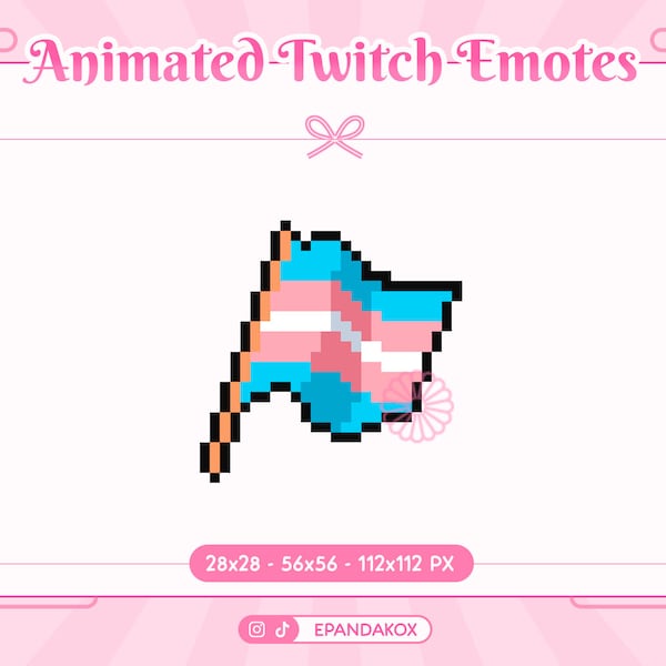 Agender Pride Flag Animated Emote for Twitch, LGBTQ Animated Emote ...