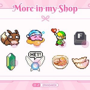 Animated Pixel Heart Letter Alert for Twitch, Streaming Heart Alerts ...