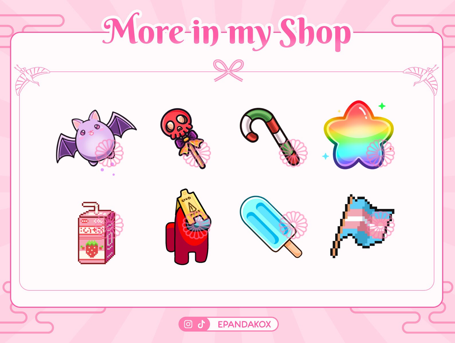 Transgender Pride Flag Animated Emote for Twitch, LGBTQ Animated Emote ...