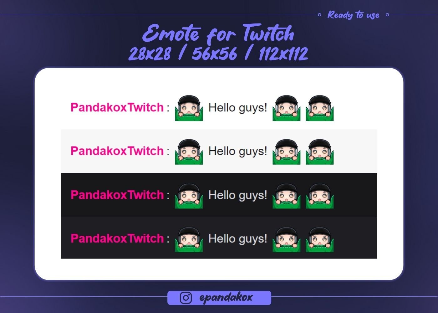 Escape From Tarkov Emotes for Twitch Tarkov Emote EFT - Etsy Singapore