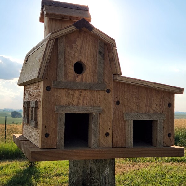 Barn Birdhouse - Etsy