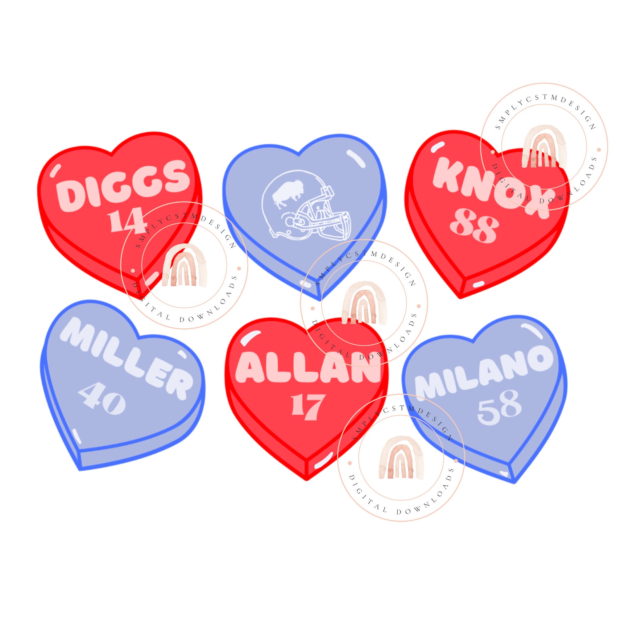 Lets Go Buff Png Valentines Day Conversation Heart for - Etsy