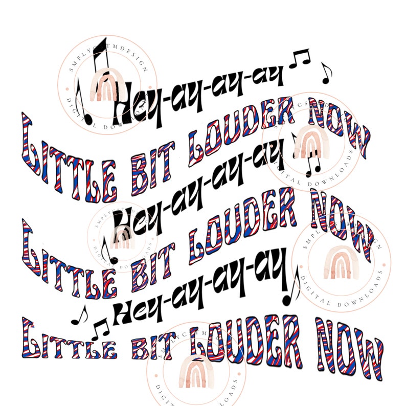 Lets Go Buff Png Little Bit Louder Now File Bundle With Two - Etsy