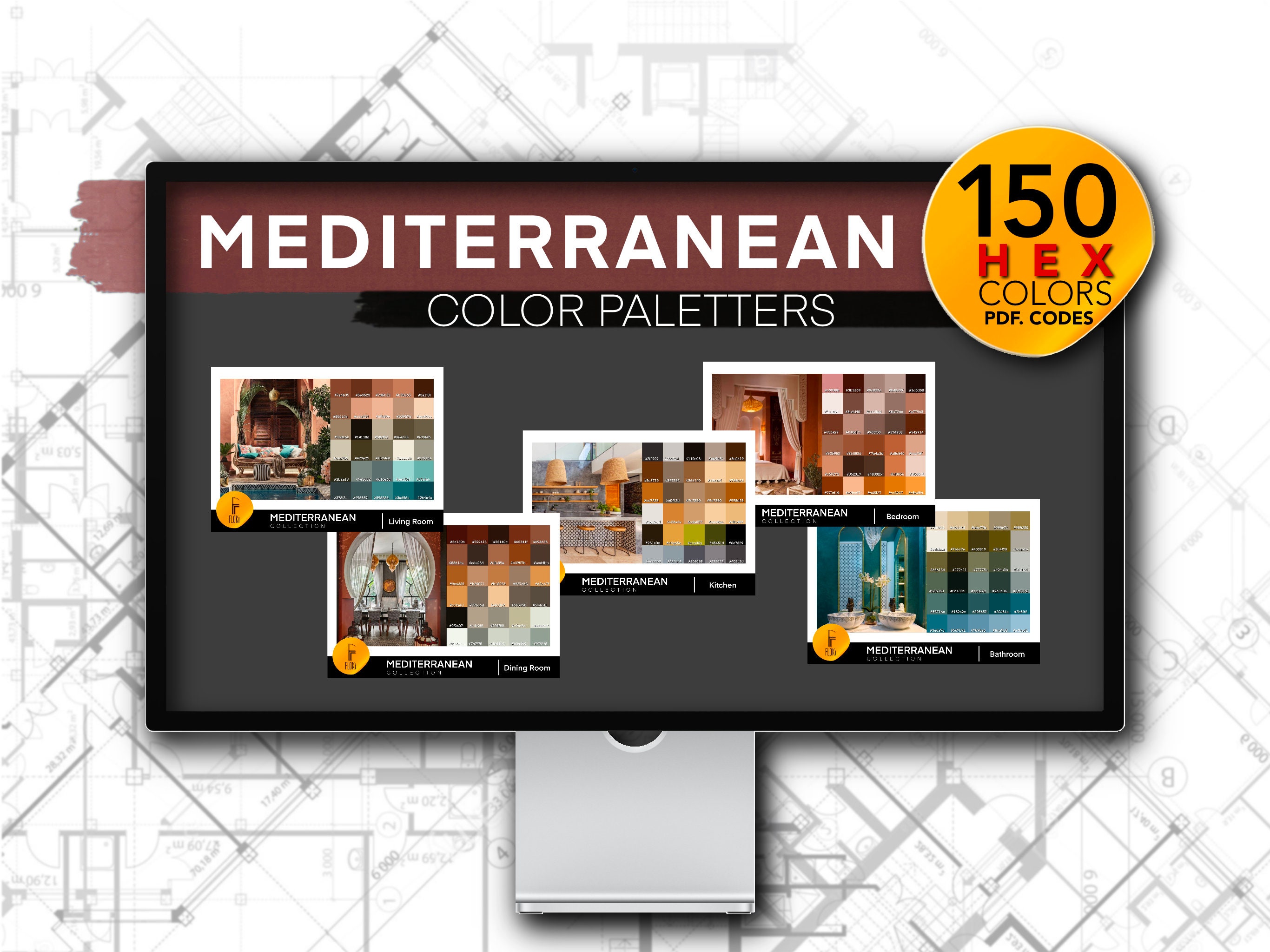 Mediterranean Palette Html Colors