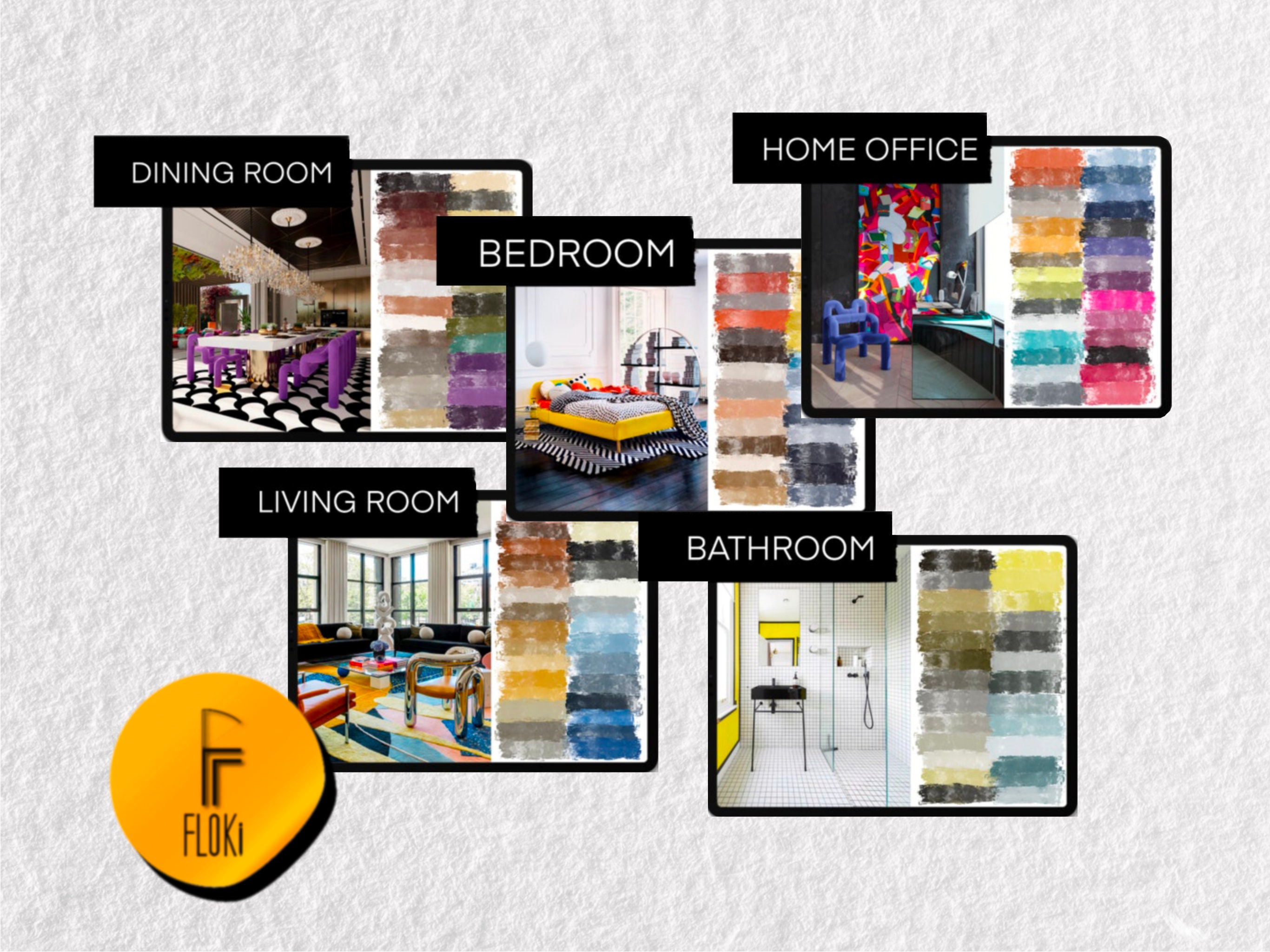 Vintage, Pop Art & Retro Color Palettes Bundle 7 for Procreate | 450 ...