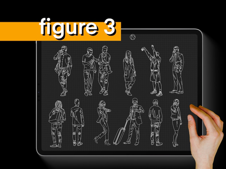 145 Architectural and Interior Design Stencils for Procreate | Human ...