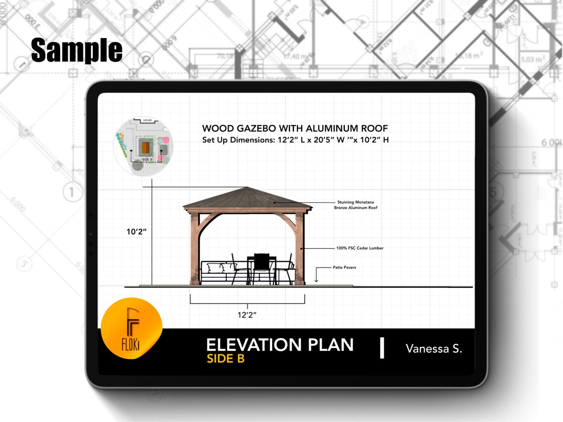 Custom-made Landscape Section Elevation Professionally-made 2D Digital ...