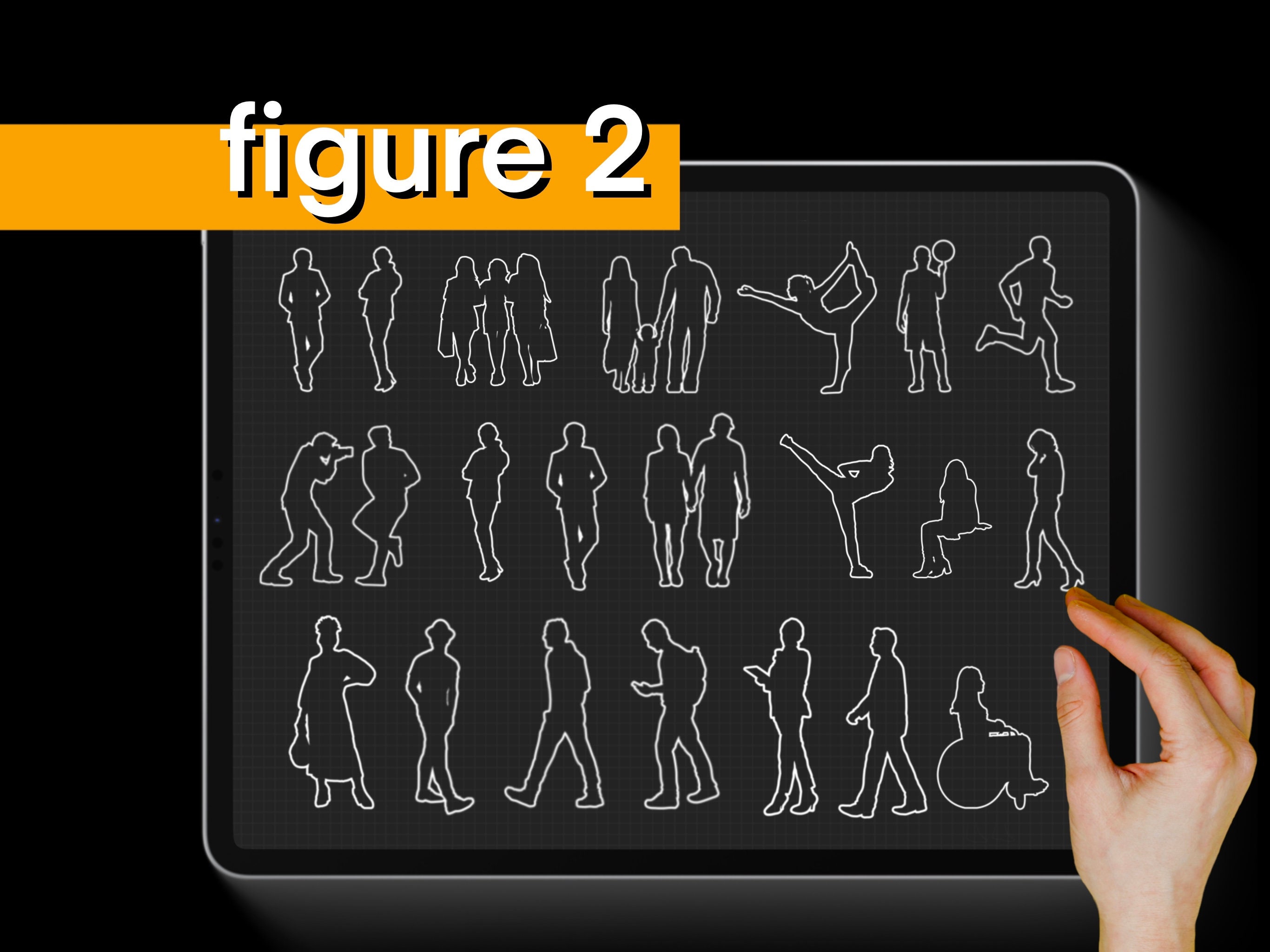 145 Architectural and Interior Design Stencils for Procreate | Human ...