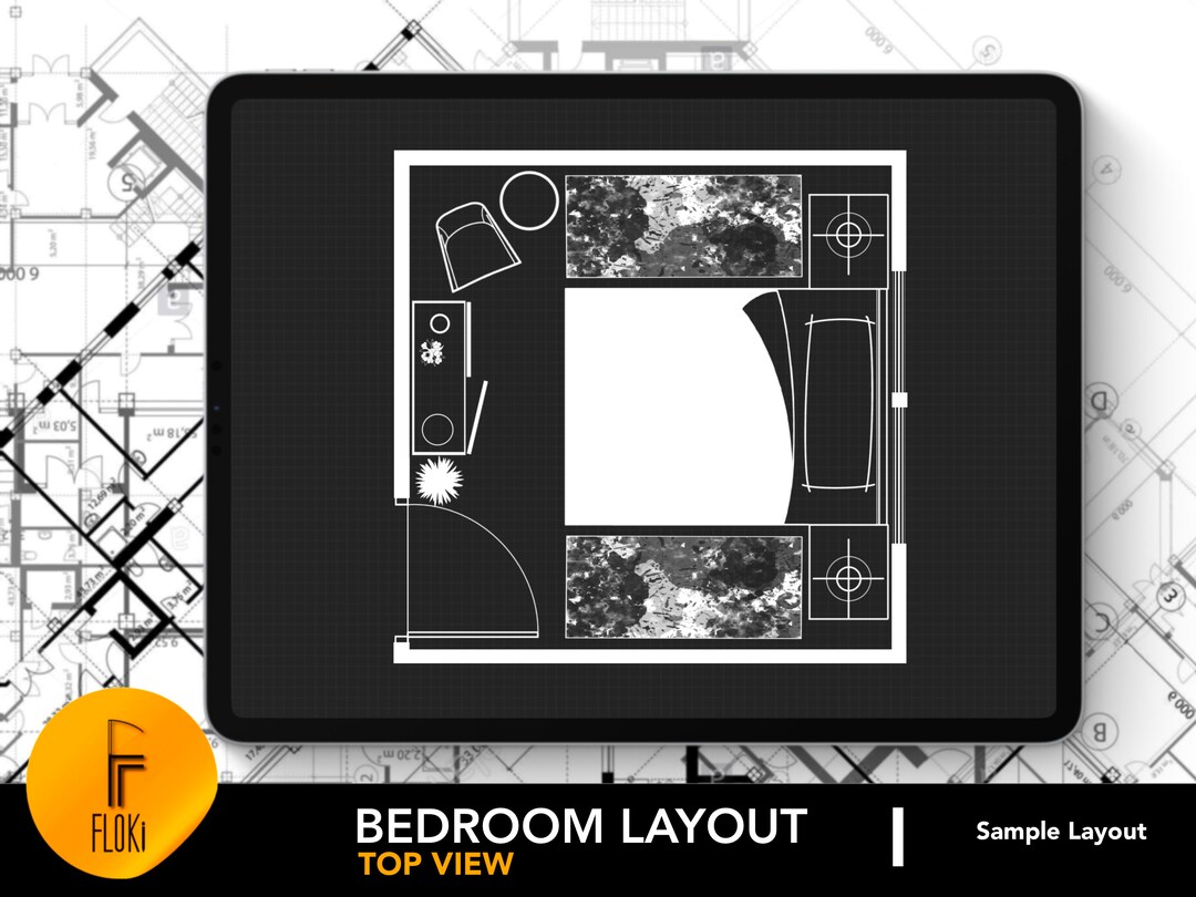 Architectural Bedroom Layout for Procreate Bedroom Design 42 Bedroom ...