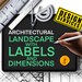 Custom-made Landscape Plan With Labels & Dimension | Professionally ...