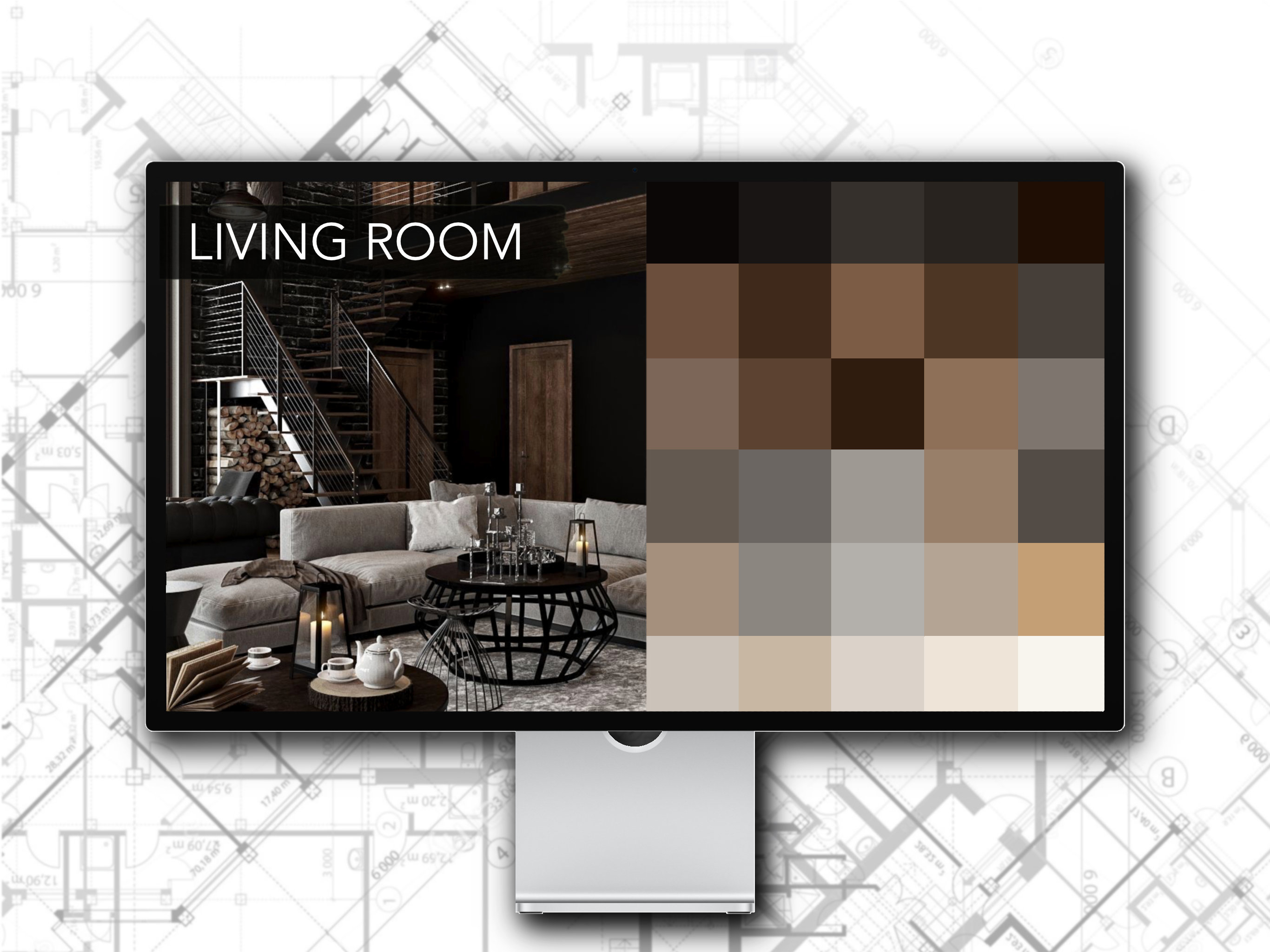 Color Palette HEX Codes 150 Colors - Industrial Collection, HEX Codes ...