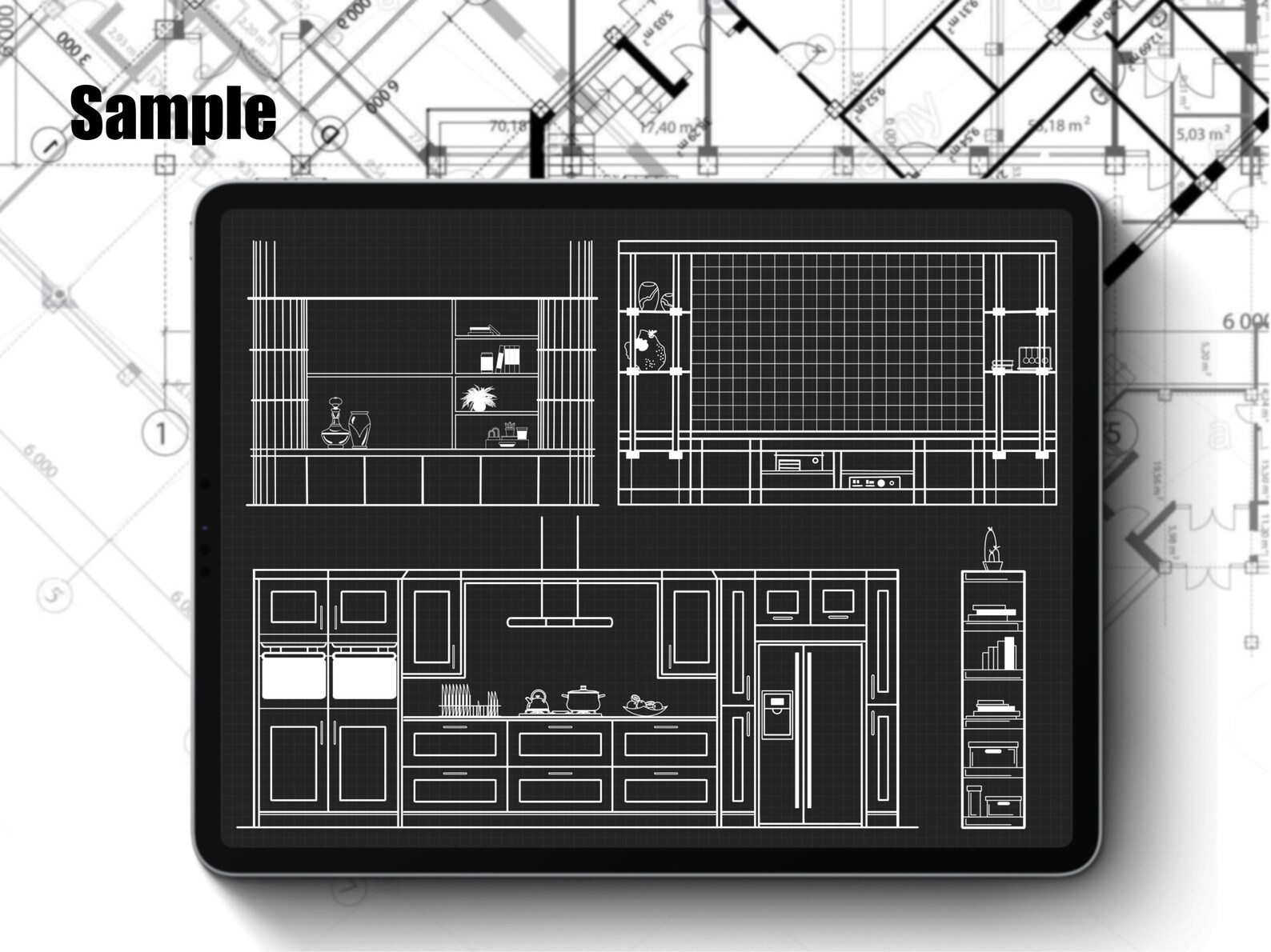 150 Architectural and Interior Design Stencils for Procreate - Etsy