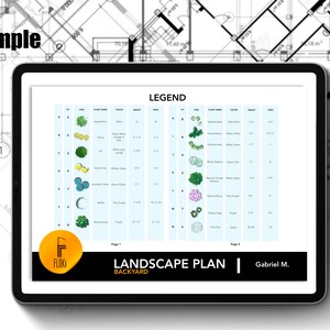 Custom-made Landscape Plan With Labels & Dimension | Professionally ...