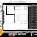 Architectural Kitchen Layout for Procreate | Kitchen Design 16 ...