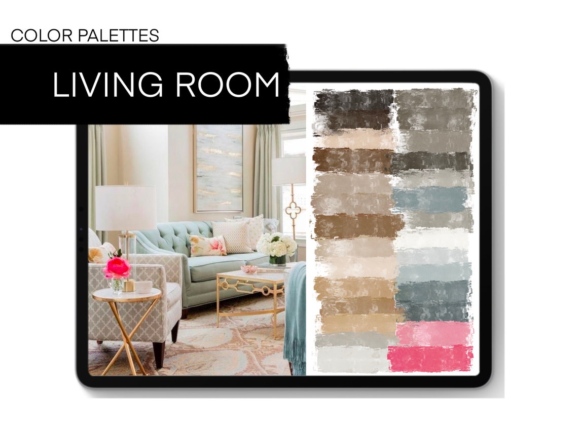 Shabby Chic Color Palettes for Procreate 150 Colors for - Etsy