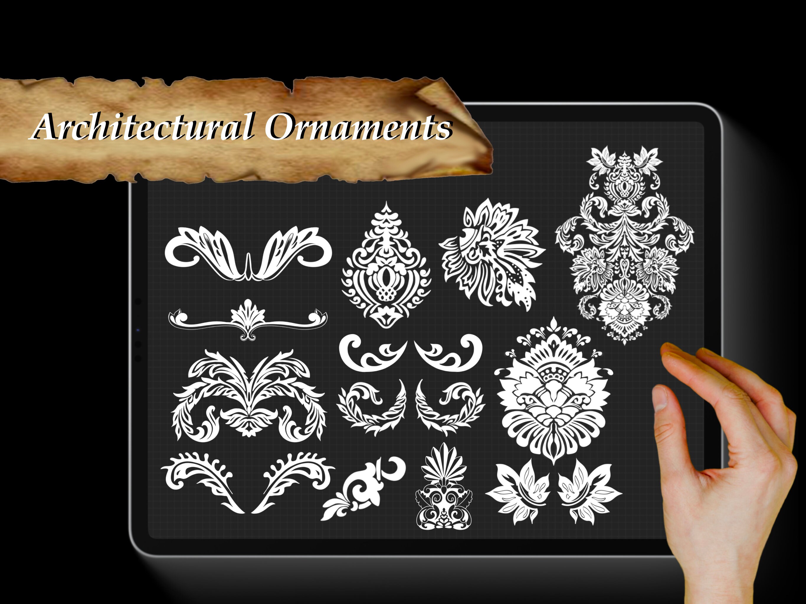 200 Architectural and Interior Design Stencils for Procreate ...