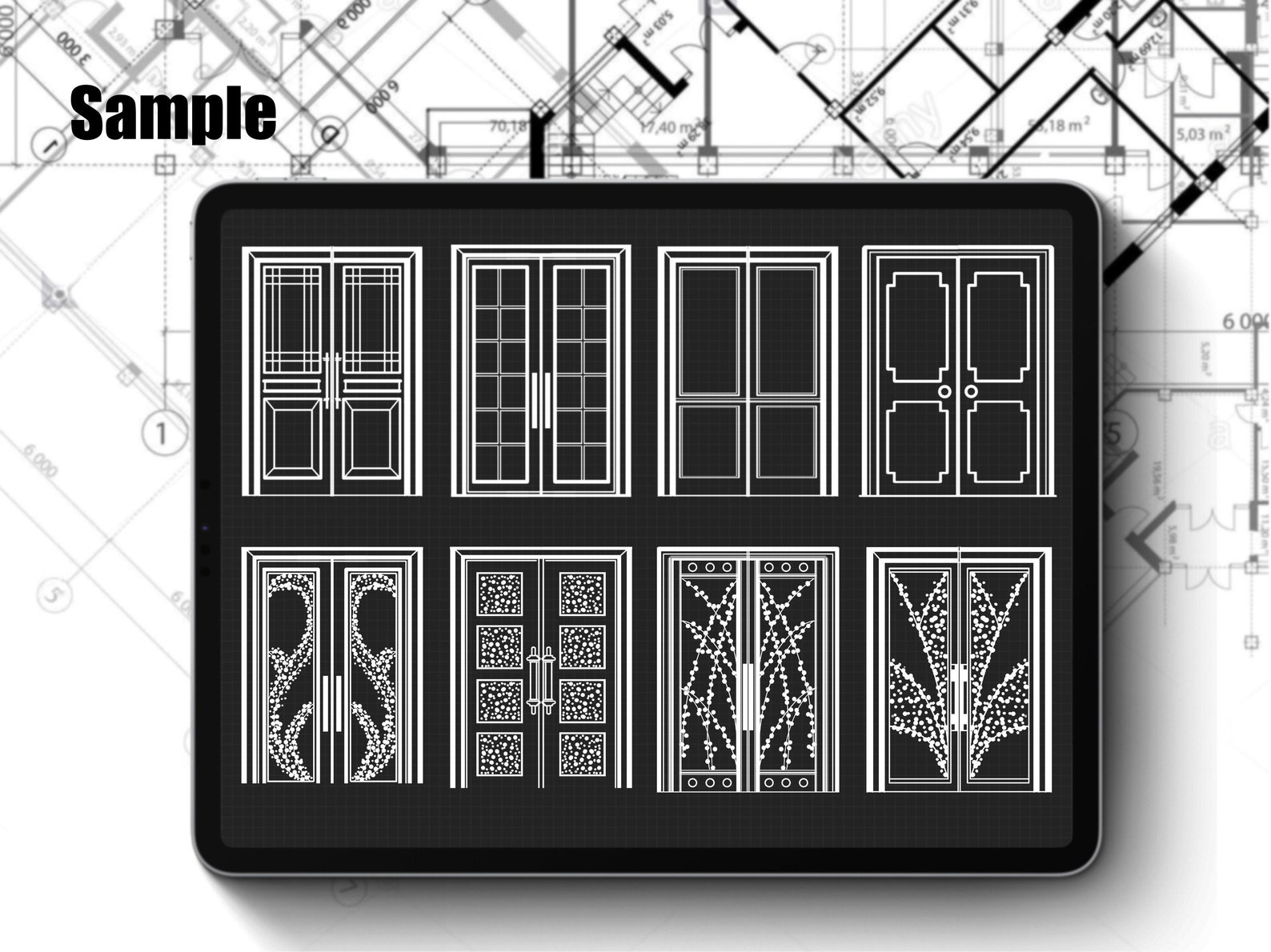 100 Architectural and Interior Design Stencils for Procreate - Etsy