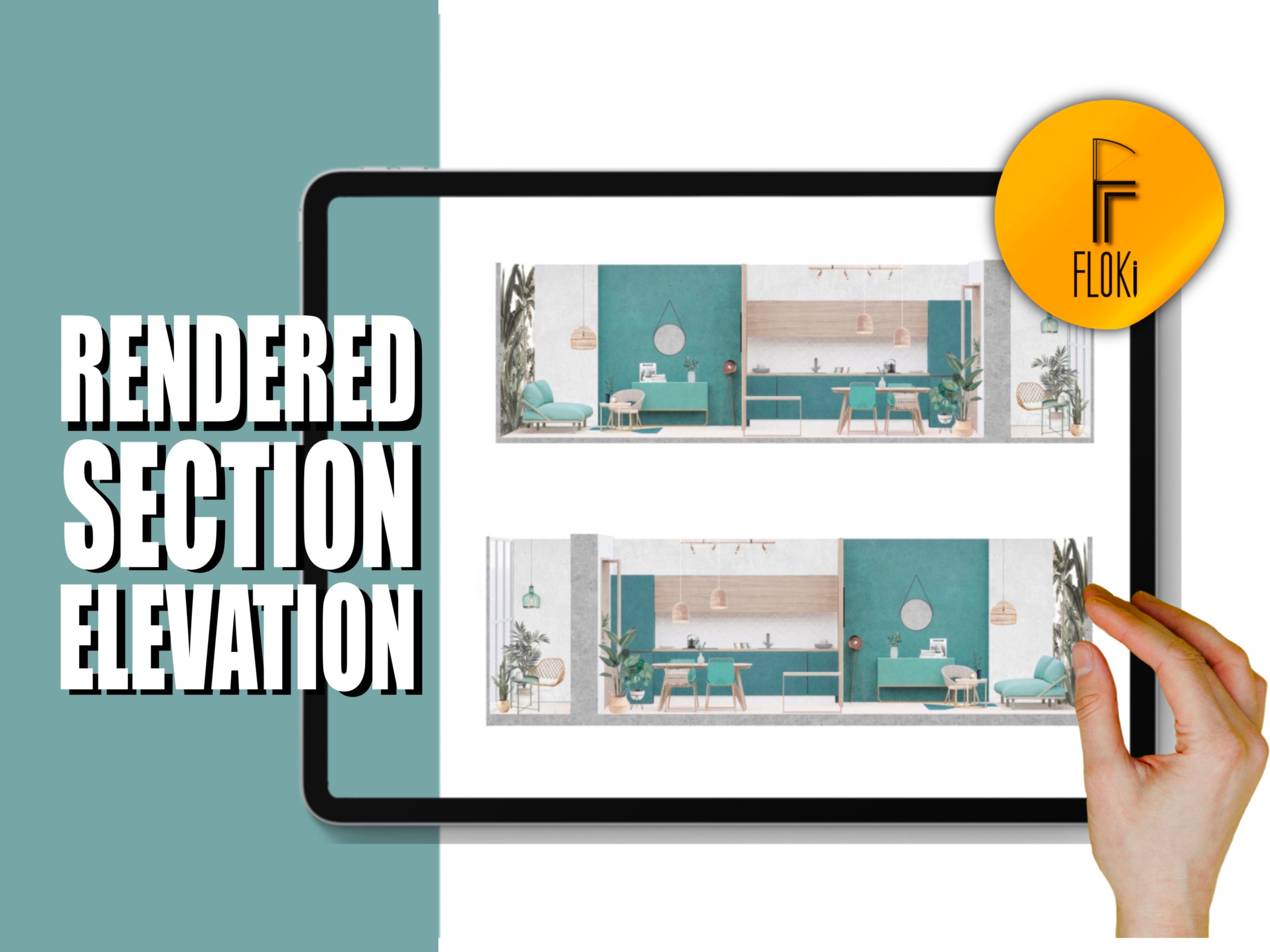 Custom-made Interior Design: Rendered Elevation I Professionally-made ...