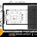 Architectural Living Room Layout for Procreate Living Room Design 16 ...