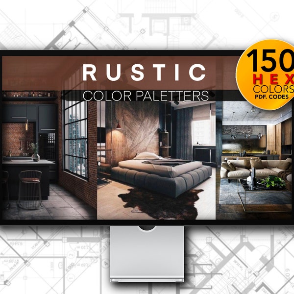 Rustic Hex Codes - Etsy