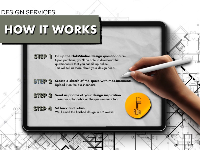 Custom-made Architectural Site Map With Labels & Dimension ...