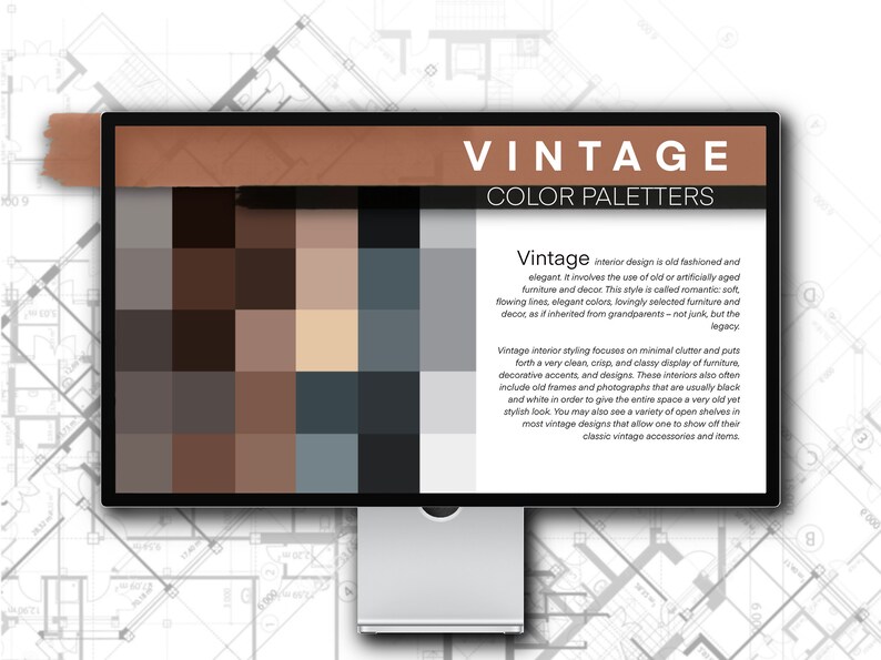 Color Palette HEX Codes 150 Colors - Vintage Collection, HEX Codes for ...