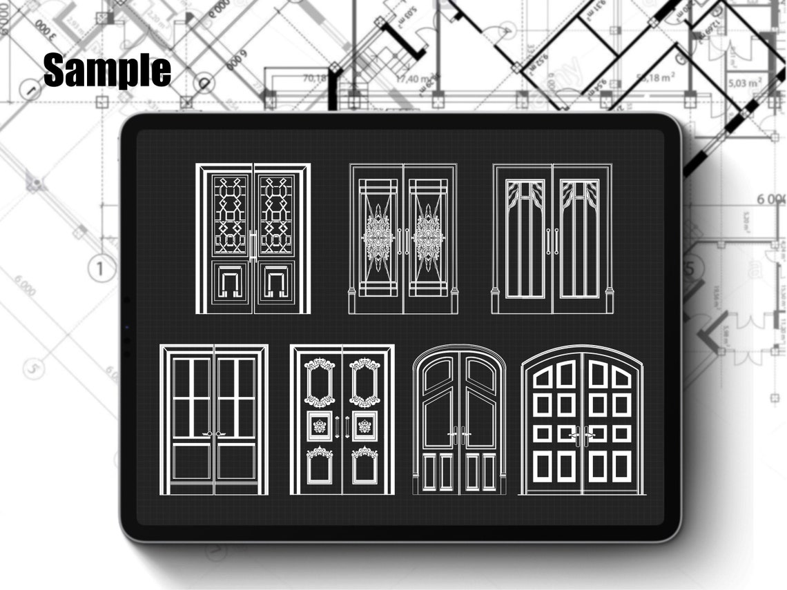100 Architectural and Interior Design Stencils for Procreate - Etsy