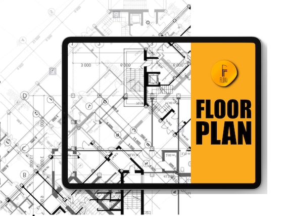 Custom-made Architectural Floor Plan With Labels & Dimension | Etsy