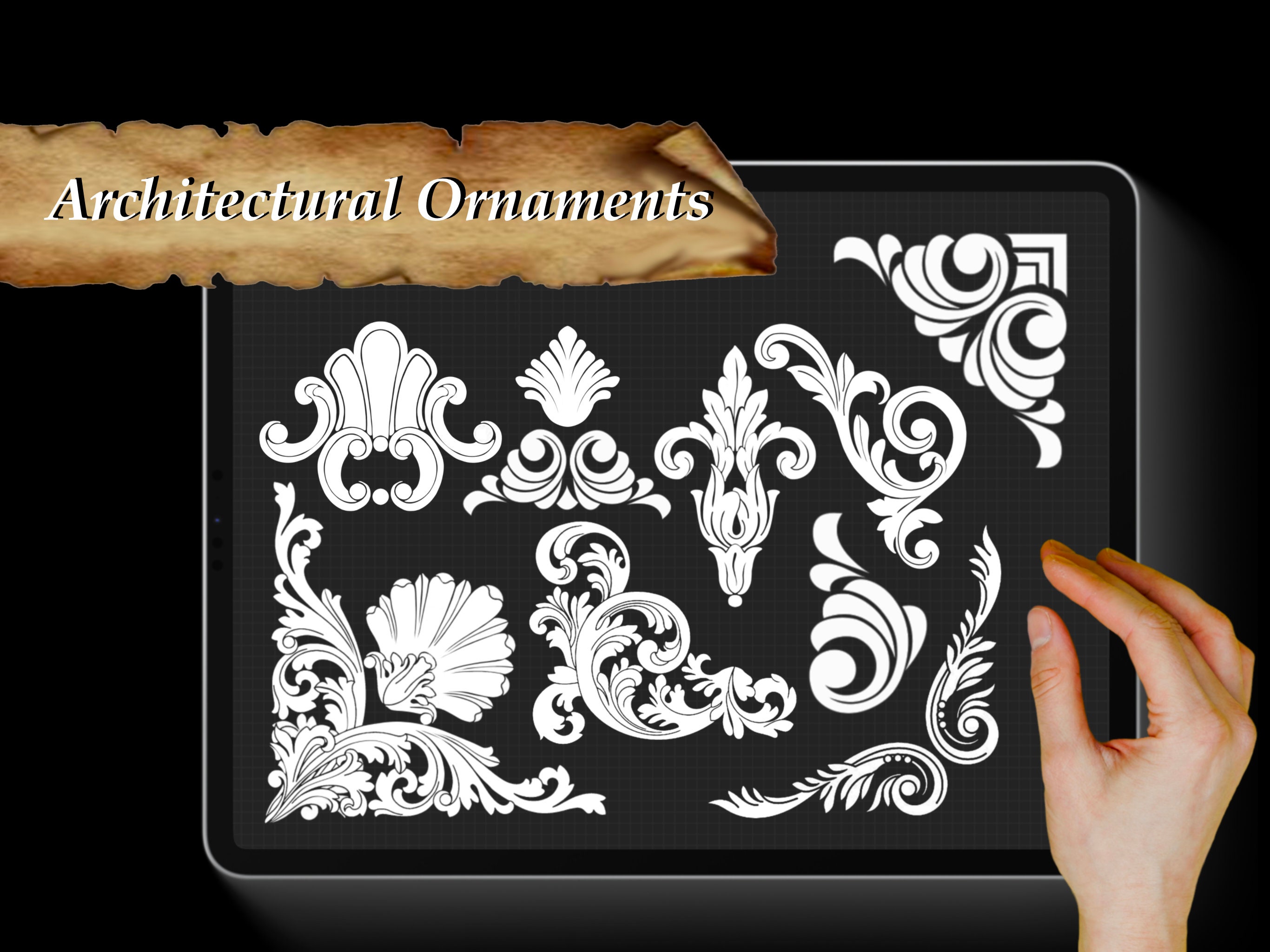 200 Architectural and Interior Design Stencils for Procreate ...