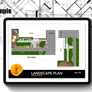 Custom-made Landscape Plan With Labels & Dimension | Professionally ...