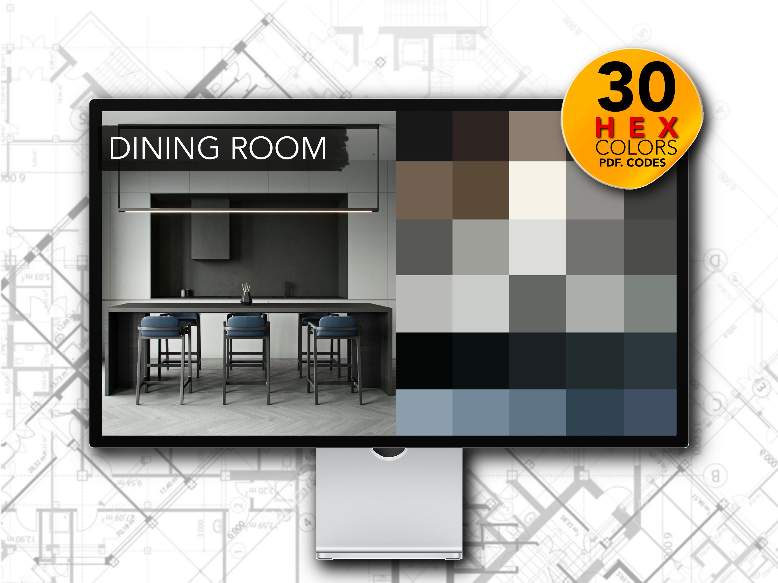 Color Palette HEX Codes 150 Colors - Futuristic Collection, HEX Codes ...