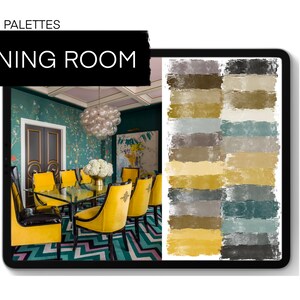 Regency Color Palettes for Procreate | 150 Colors for Interior Design ...