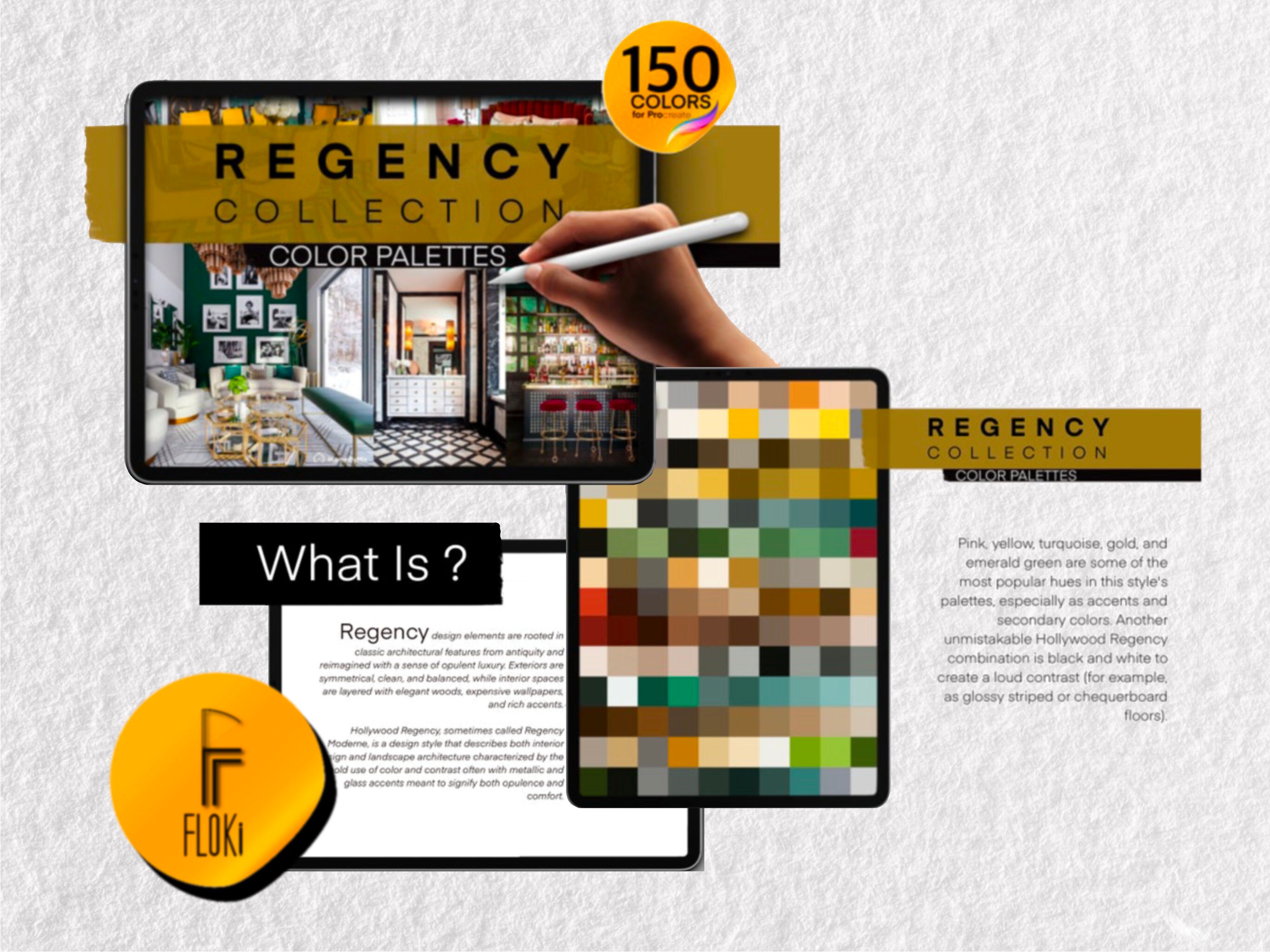 Victorian, Art Nouveau & Regency Color Palettes Bundle 10 for Procreate ...