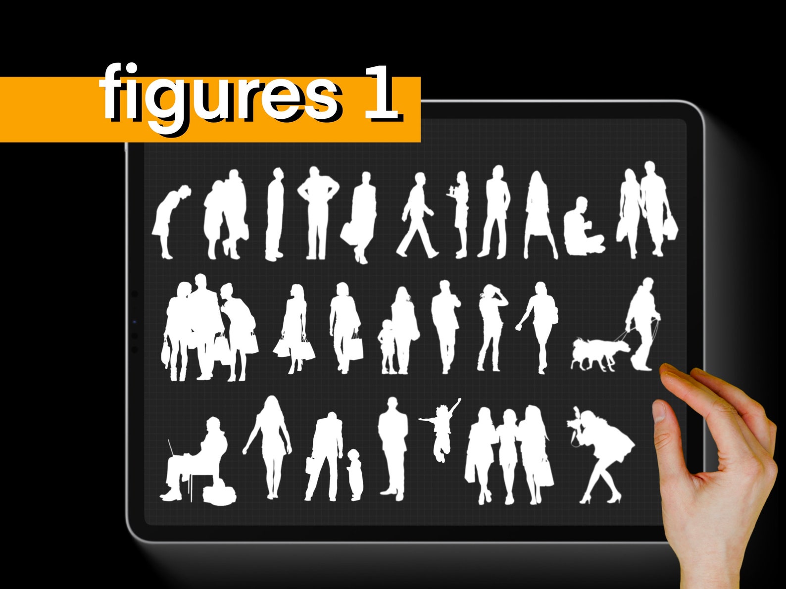 145 Architectural and Interior Design Stencils for Procreate | Human ...