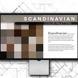 Color Palette HEX Codes 150 Colors - Scandinavian Collection, HEX Codes ...