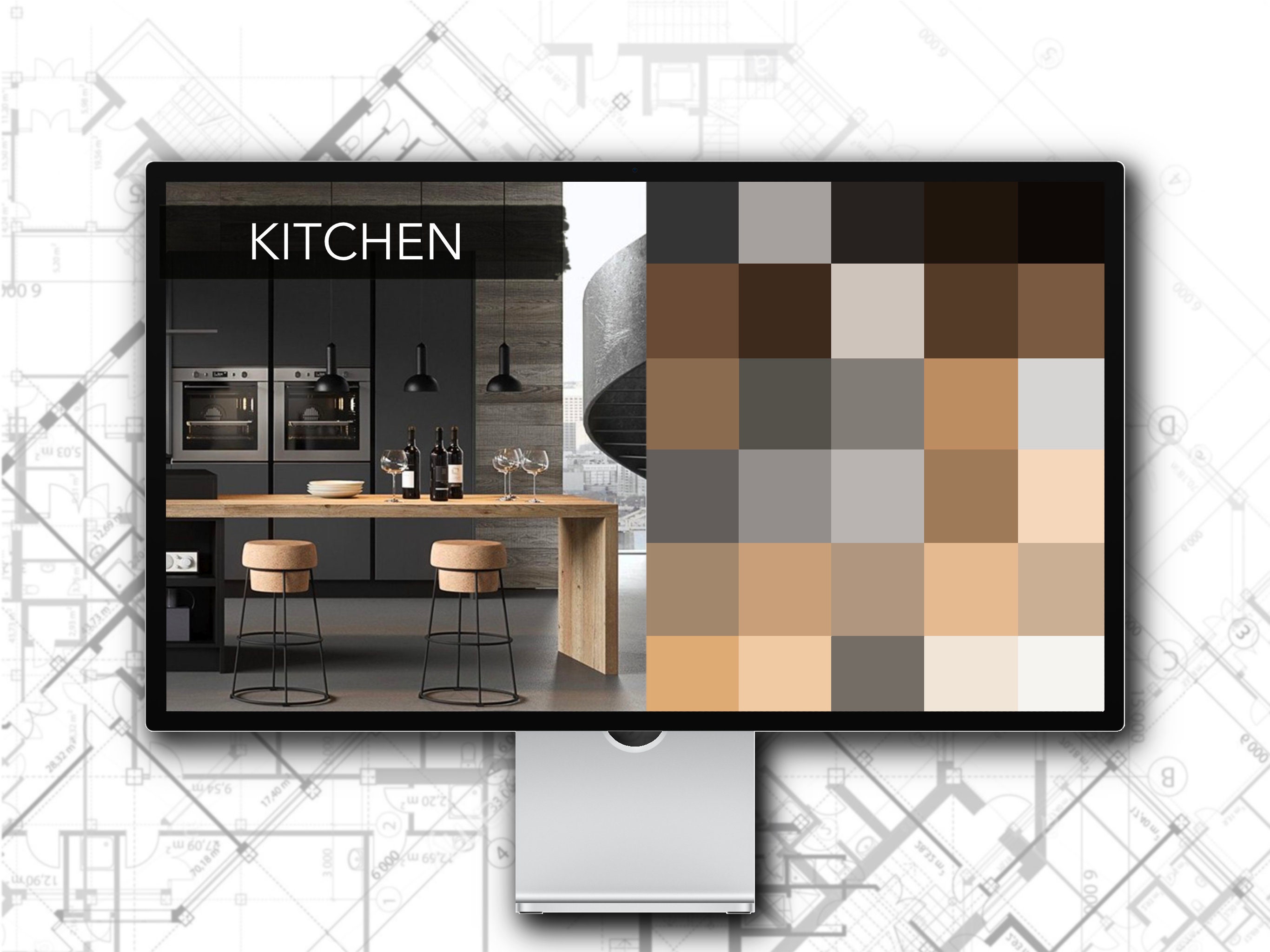 Color Palette HEX Codes 150 Colors - Industrial Collection, HEX Codes ...