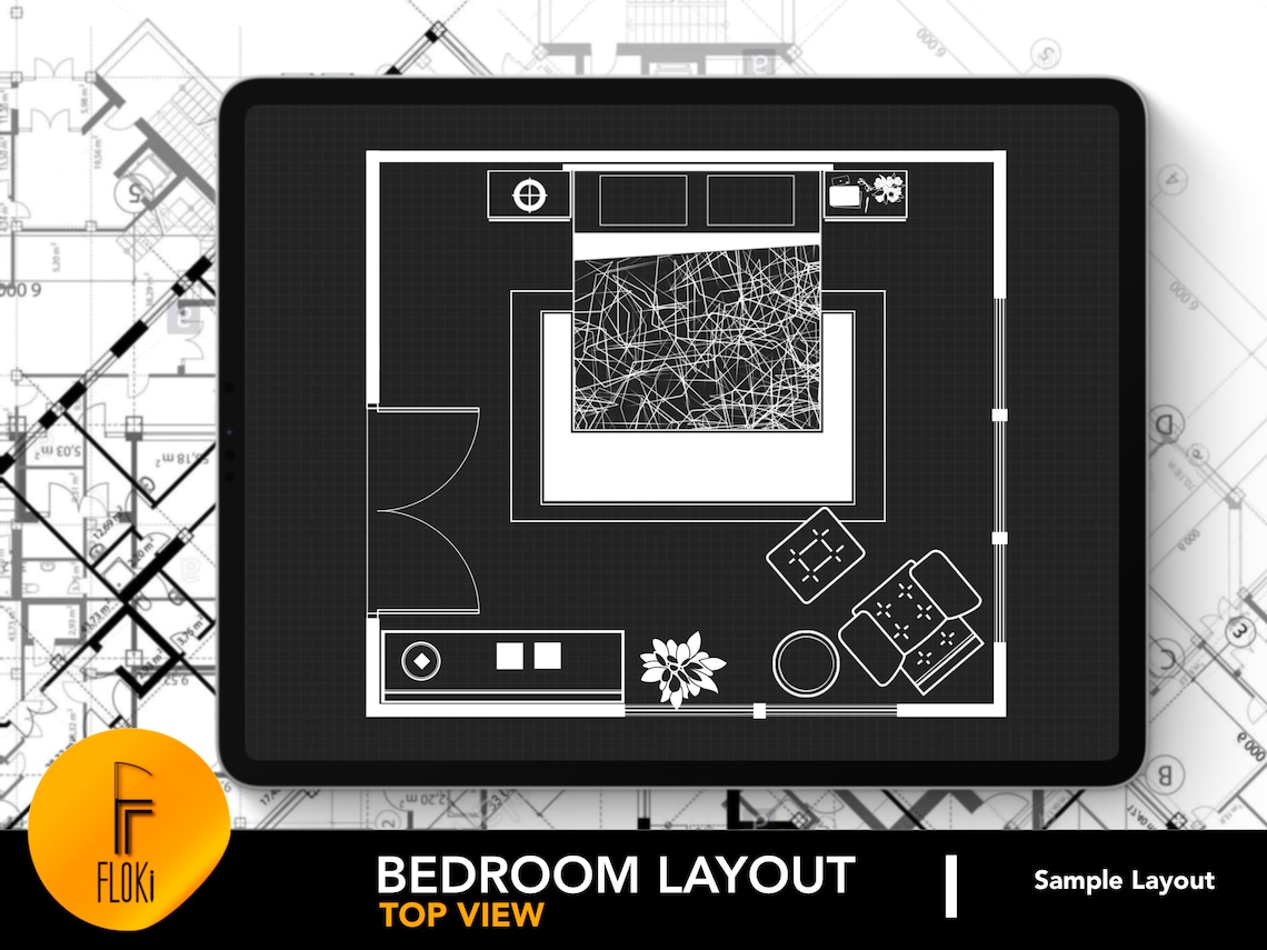 Architectural Bedroom Layout for Procreate Bedroom Design 10 Bedroom ...