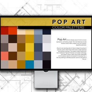 Color Palette HEX Codes 150 Colors - Pop Art Collection, HEX Codes for ...