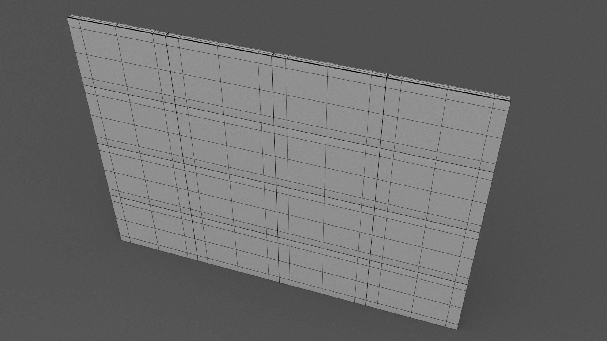 Led Screen Panel Video Wall 3d Model DAE FBX OBJ Display, Tv, Studio ...