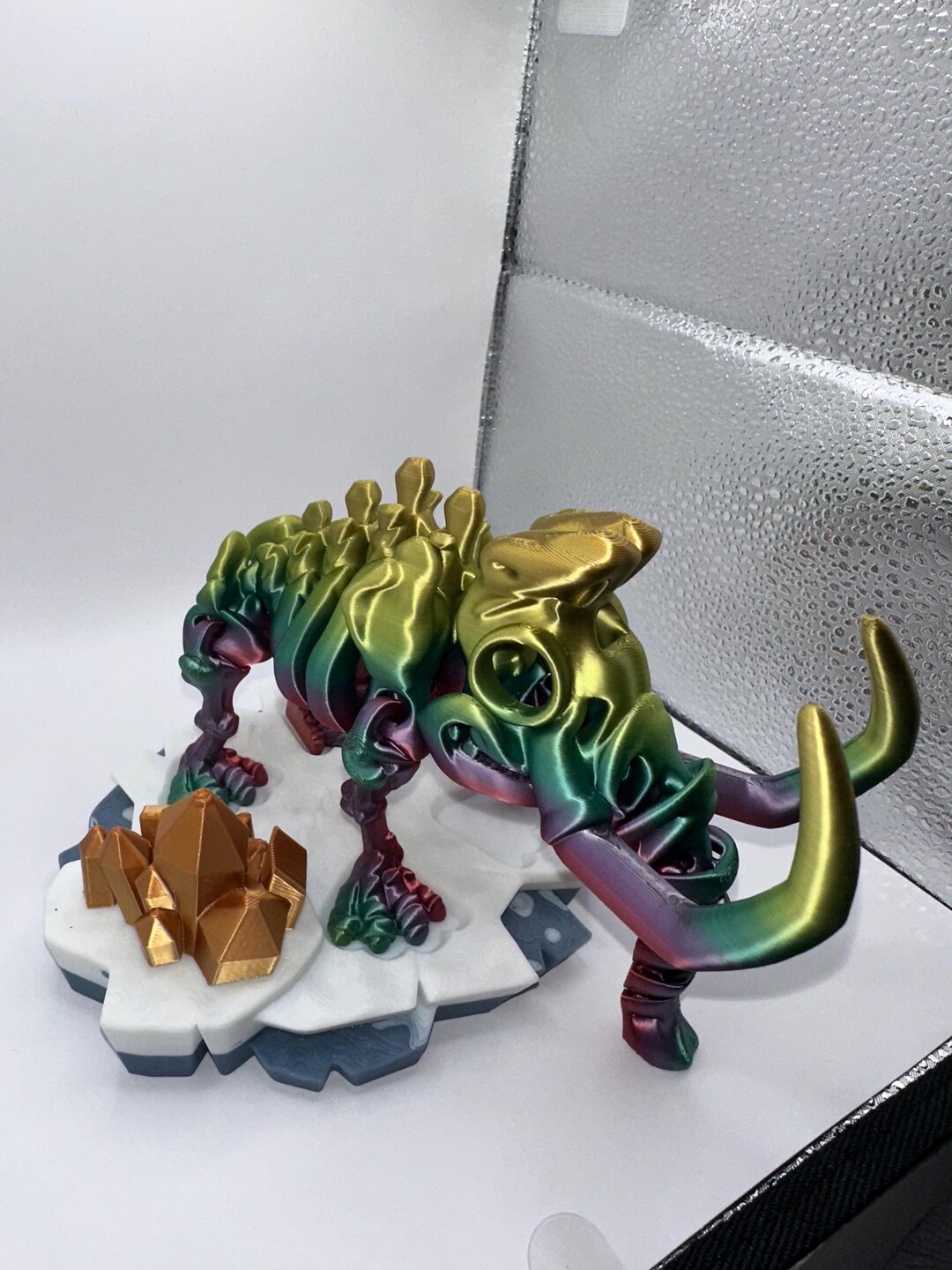 Flexi Factory Woolley Mammoth Skeleton With Stand. Made by Me.designed ...