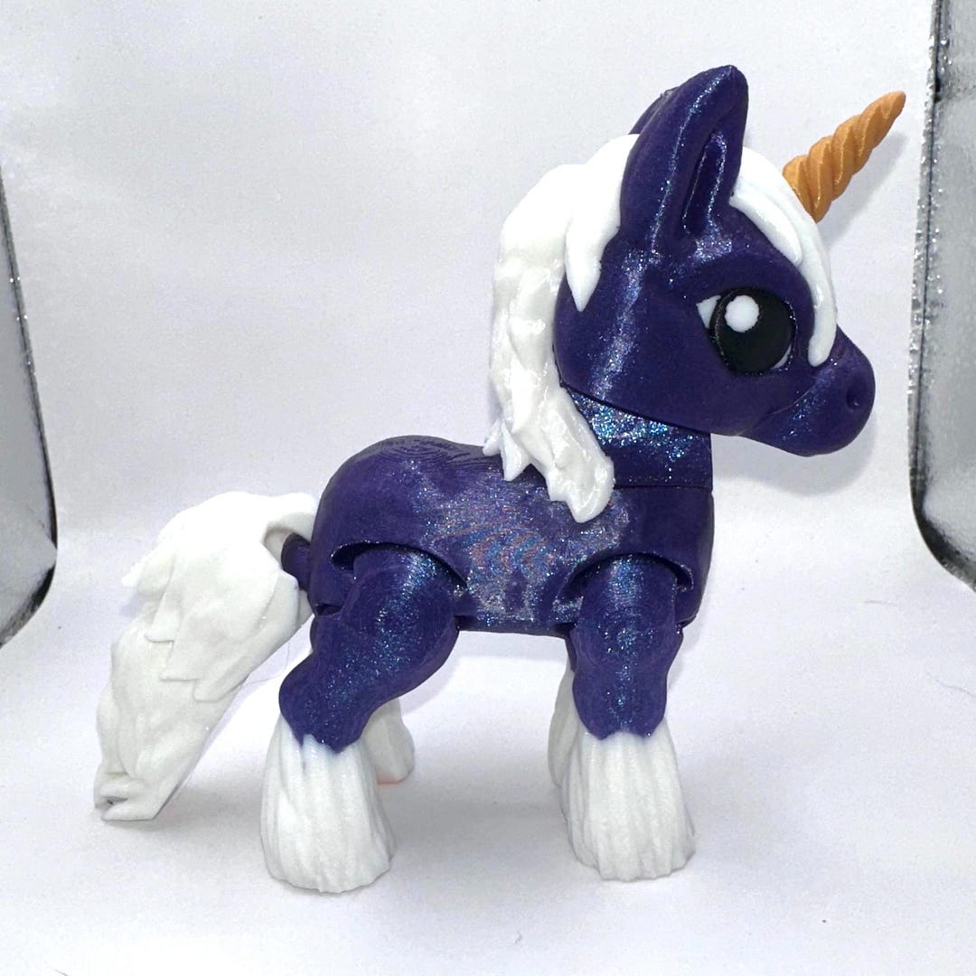 Jumbo Tiny Unicorn Designed by Cinderwing3d. 6”x 5” - Etsy