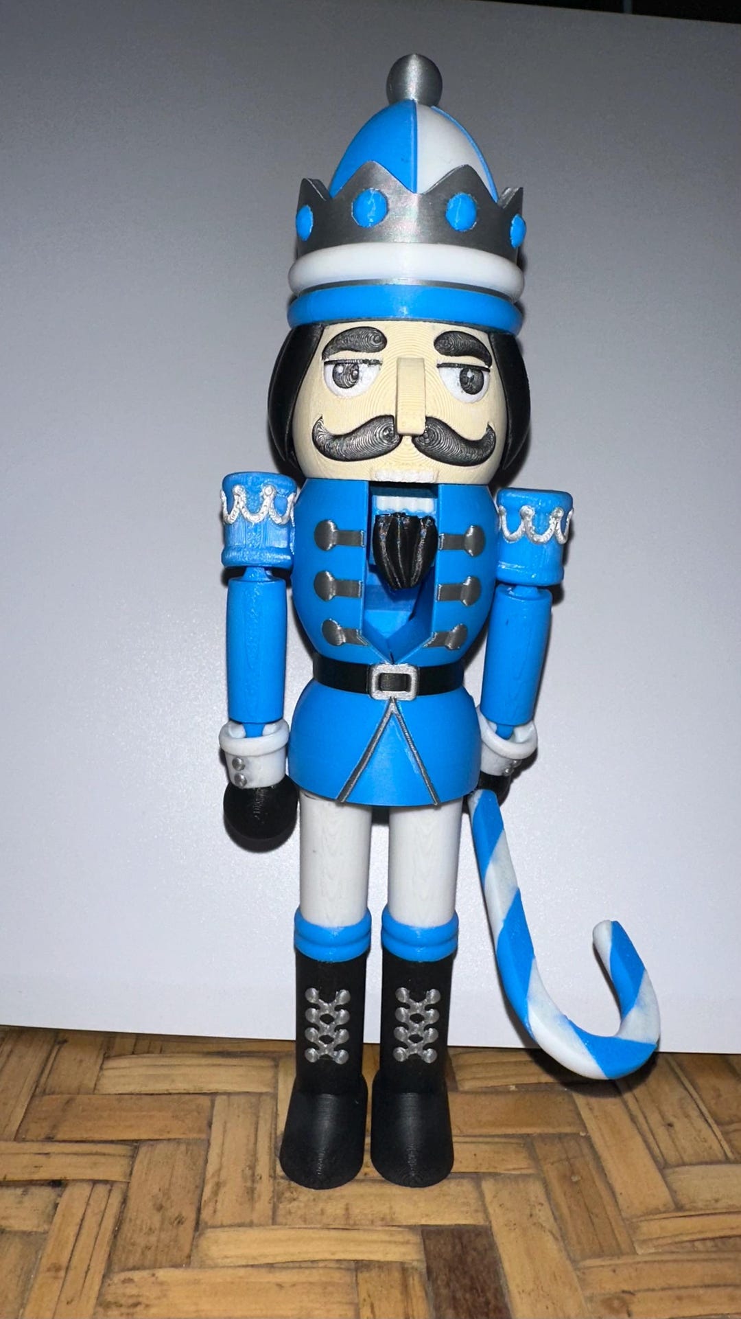 Personalized 10” 3d Printed Flexi Holiday Nutcracker. - Etsy