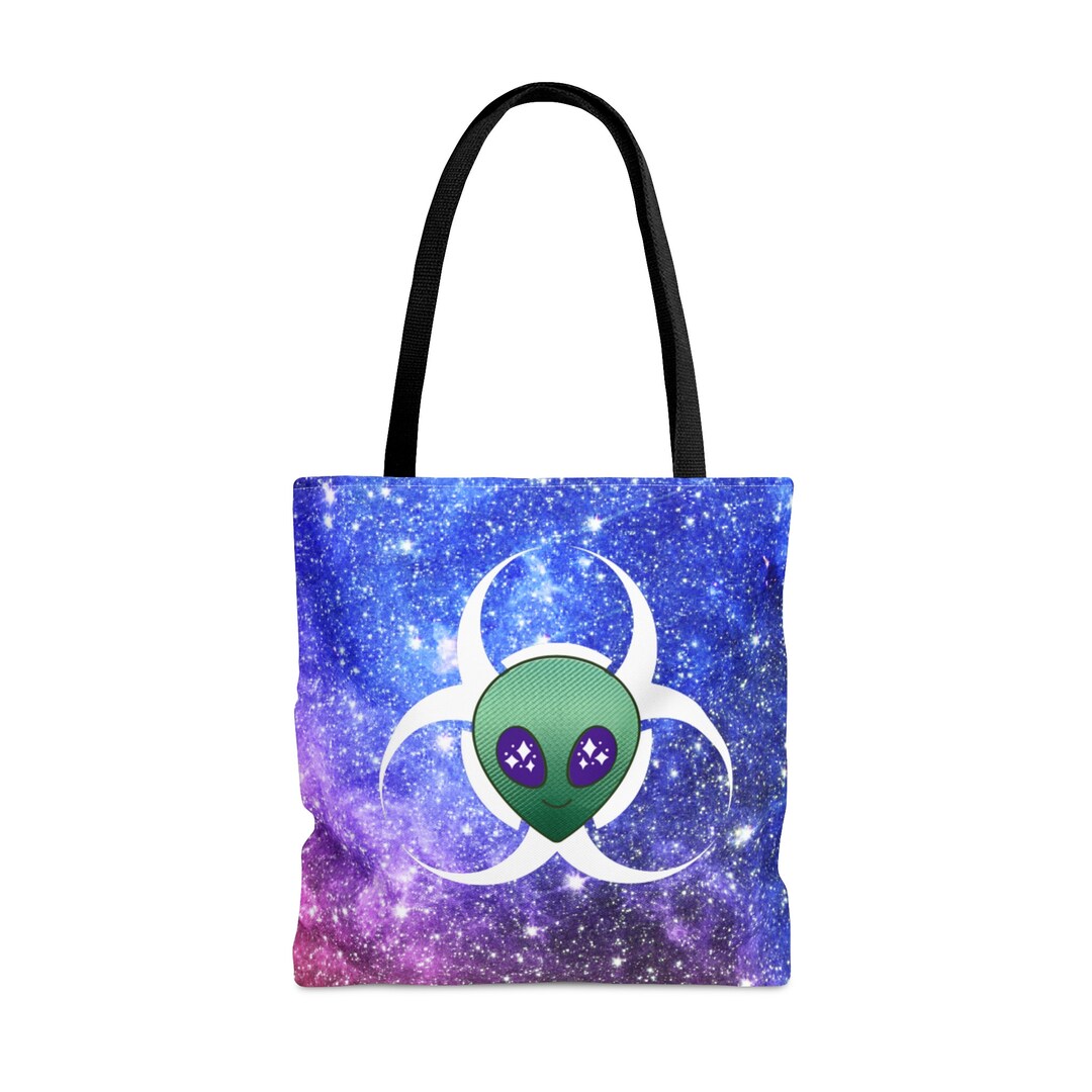 Alien Hazmat Space Tote Bag AOP - Etsy